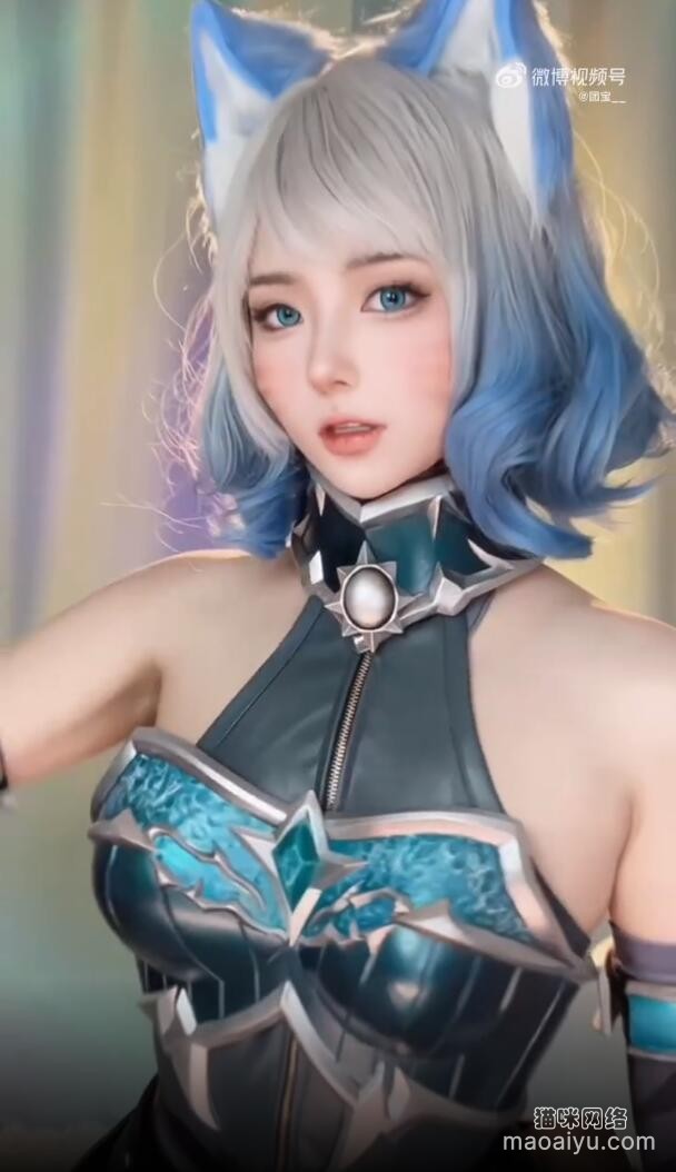 CSOL狼魂娜塔莉亚真人扮演cosplay超好看-猫咪网络